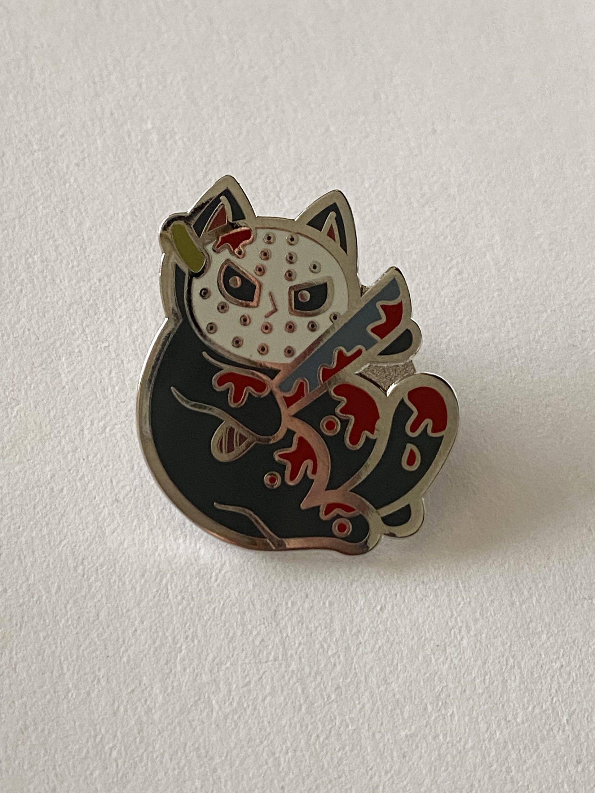 Jason Cat Pin – Newtown Art Studio